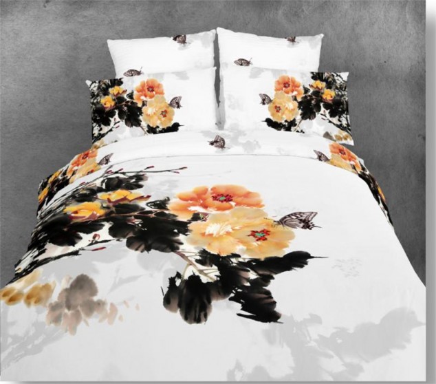 25 Inspirational Flower Designed Bedroom Covers