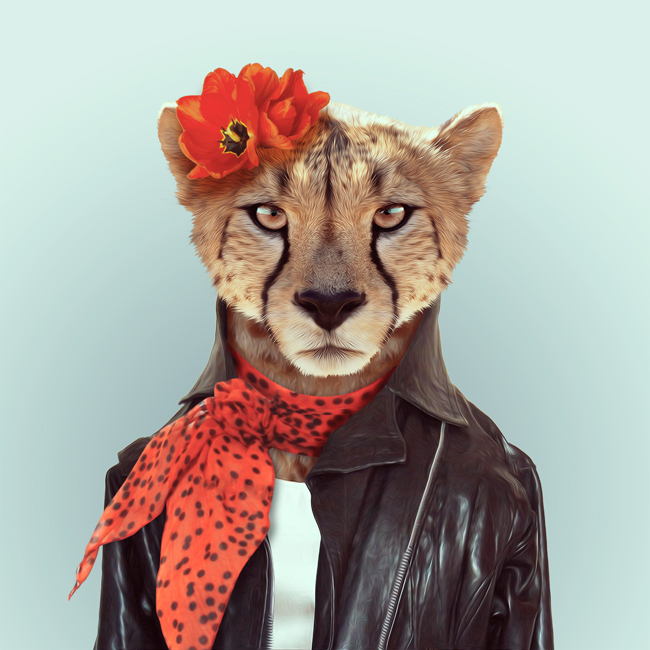 Zoo Portraits - Animals Dressed Like Humans