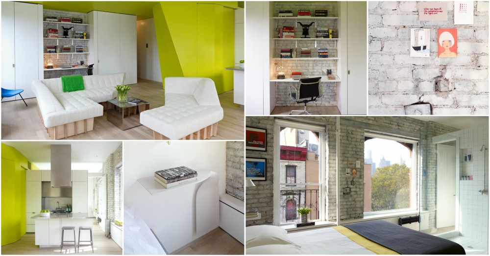 Modern Small Apartment With Smart Space-Saving Furniture That Will Blow ...